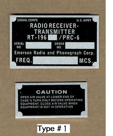 Military Radio Numbers